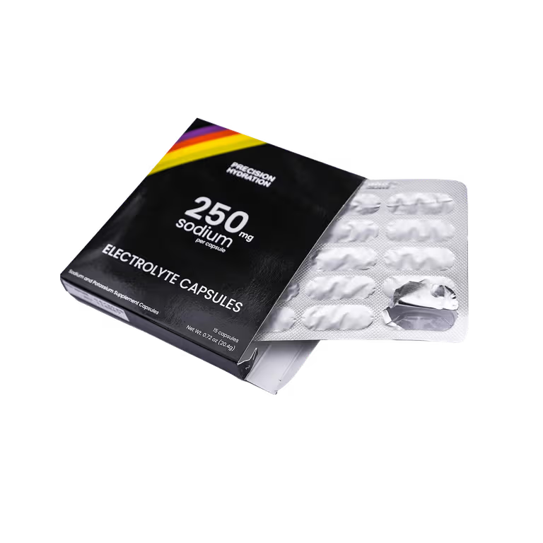 Precision Fuel & Hydration Electrolyte Capsules – Interval Running